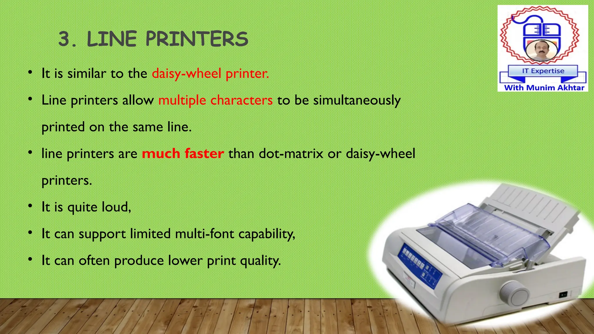 printer lecure notes on how printer works and its application ptx | PPT