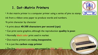 printer lecure notes on how printer works and its application ptx | PPT