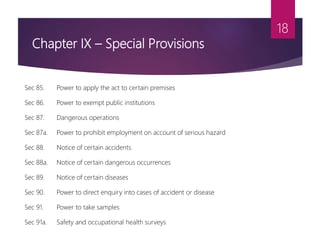 The Factories act 1948 | PPTX