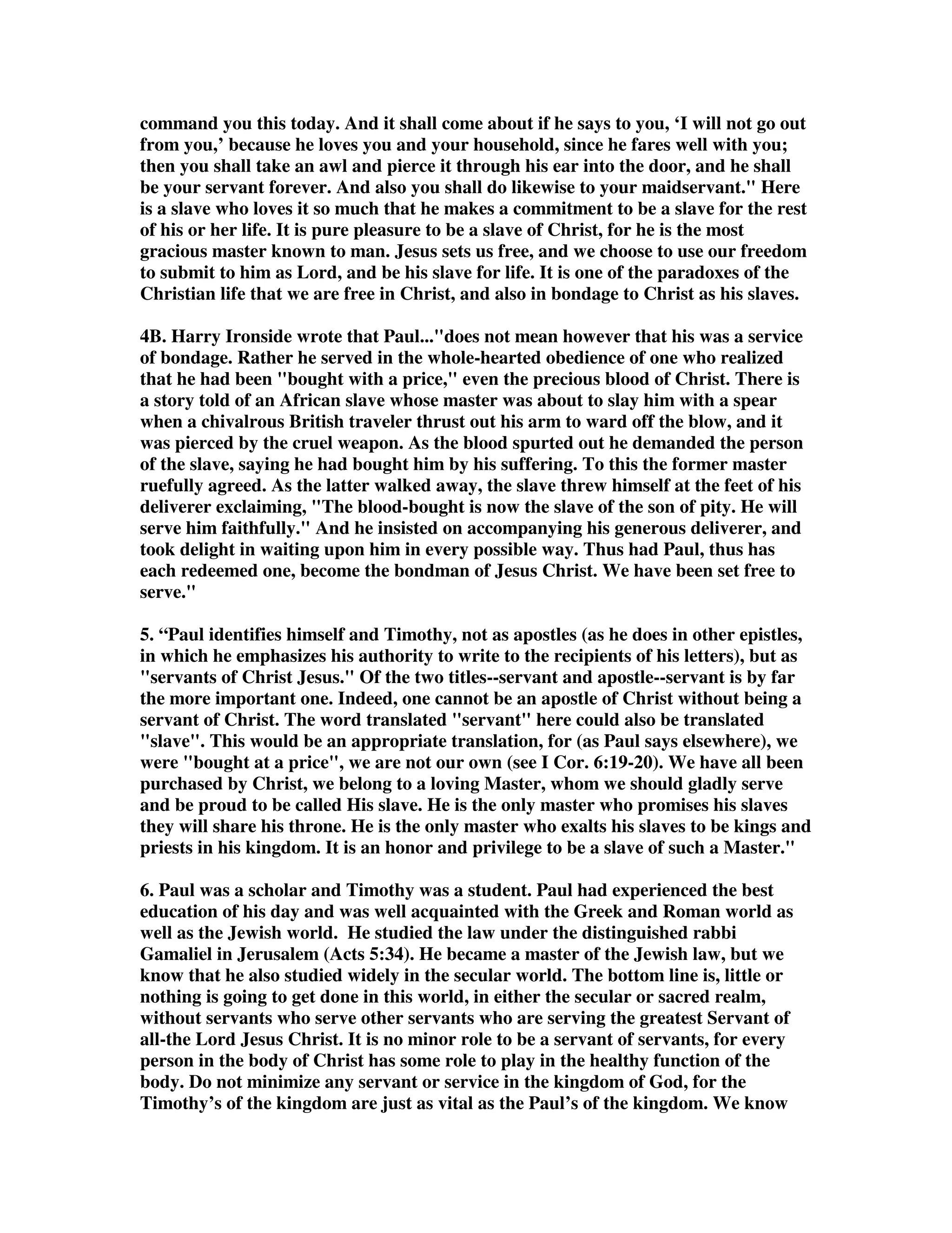 PHILIPPIANS 1 COMMENTARY | PDF