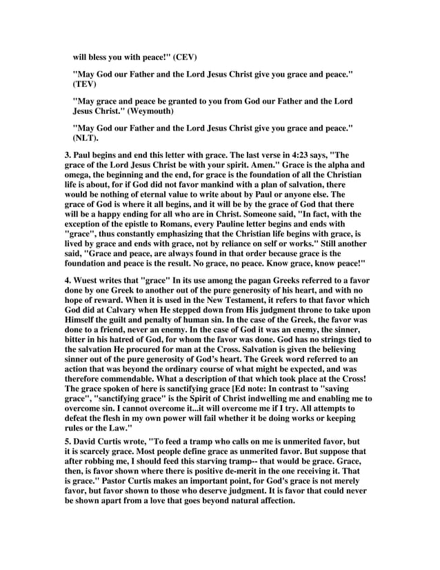 PHILIPPIANS 1 COMMENTARY | PDF | Christianity | Religion & Spirituality