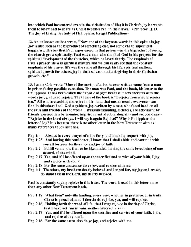 PHILIPPIANS 1 COMMENTARY | PDF | Christianity | Religion & Spirituality