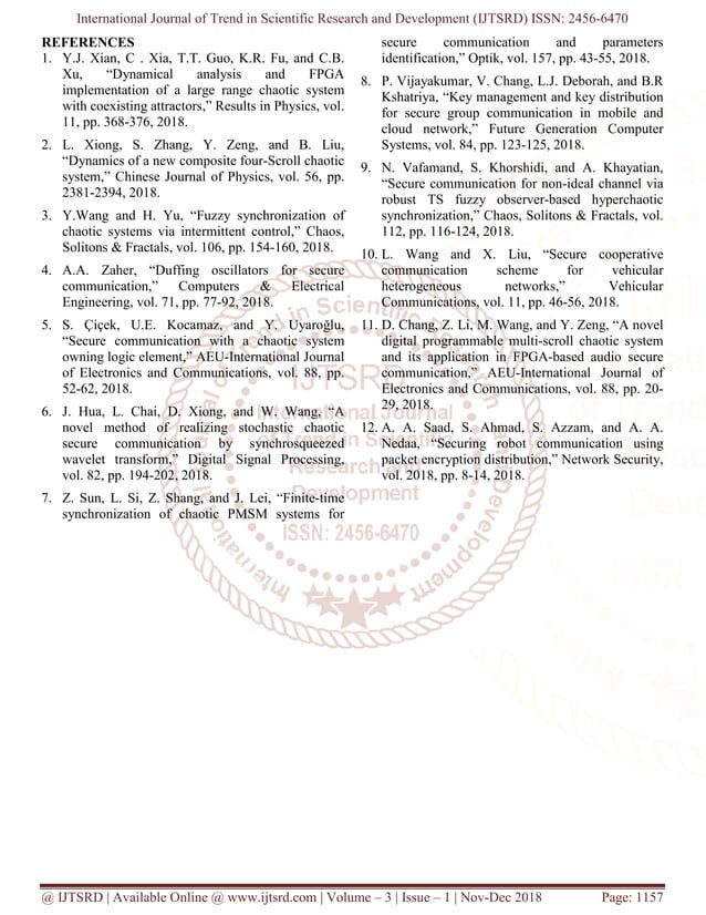 A Novel Design Architecture of Secure Communication System with Reduced-Order Linear Receiver | PDF