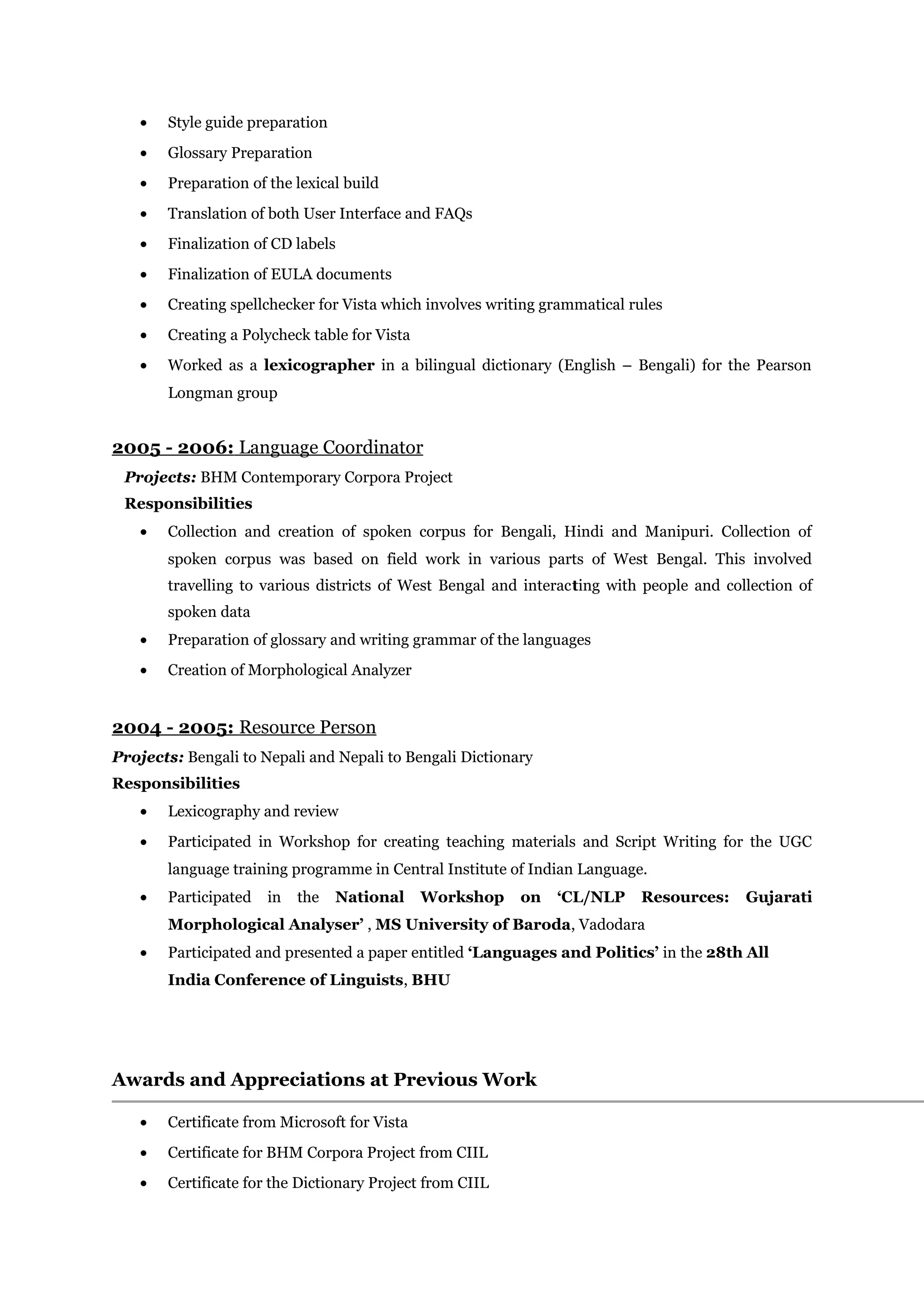 Manjistha Bhattacharya Resume_2016 | DOC