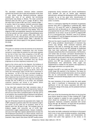 Bleomycin Pulmonary Toxicity in Patients with Germ Cell Tumors Treated ...