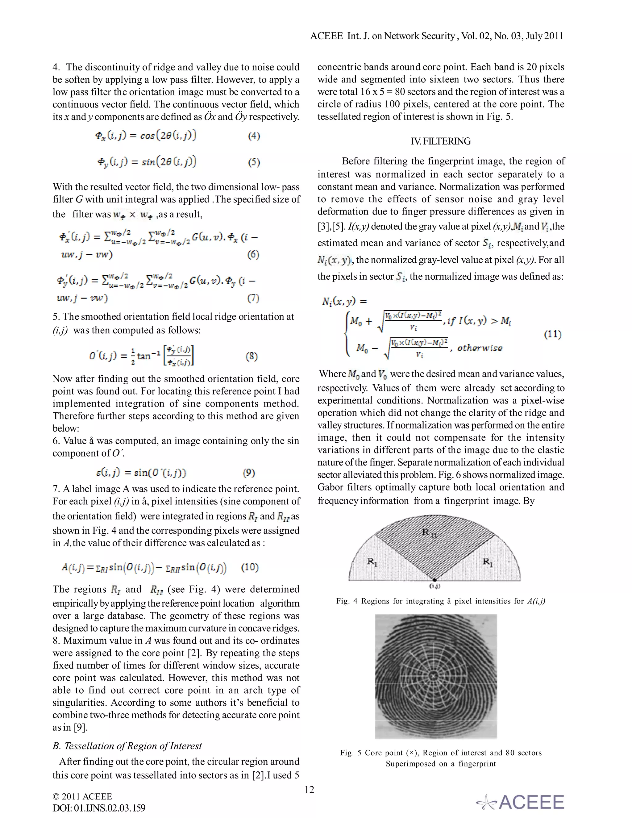 A Novel Approach to Fingerprint Identification Using Gabor Filter-Bank ...