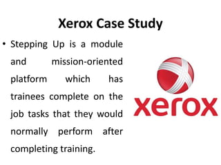 Xerox Case Study - Gamification in training and development - Manu Melwin Joy | PPTX