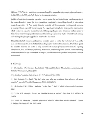 Express measurement of market volatility using ergodicity concept | PDF