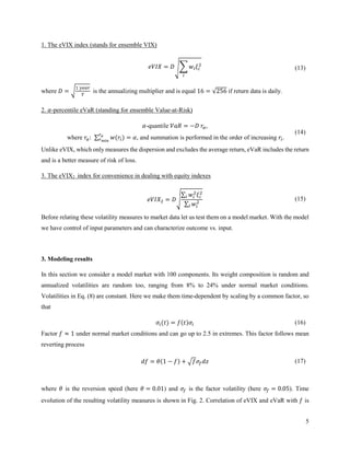 Express measurement of market volatility using ergodicity concept | PDF