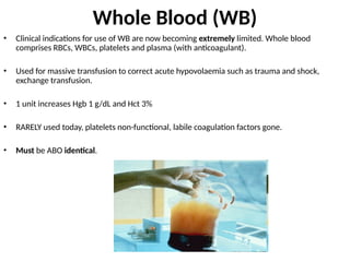 BLOOD_PRODUCTS, prepretion blood bank.ppt
