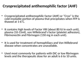 BLOOD_PRODUCTS, prepretion blood bank.ppt