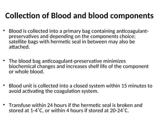 BLOOD_PRODUCTS, prepretion blood bank.ppt