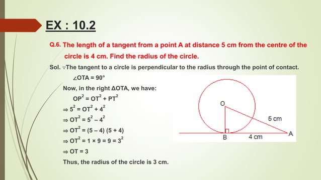 class 10 circles | PPTX | Physics | Science