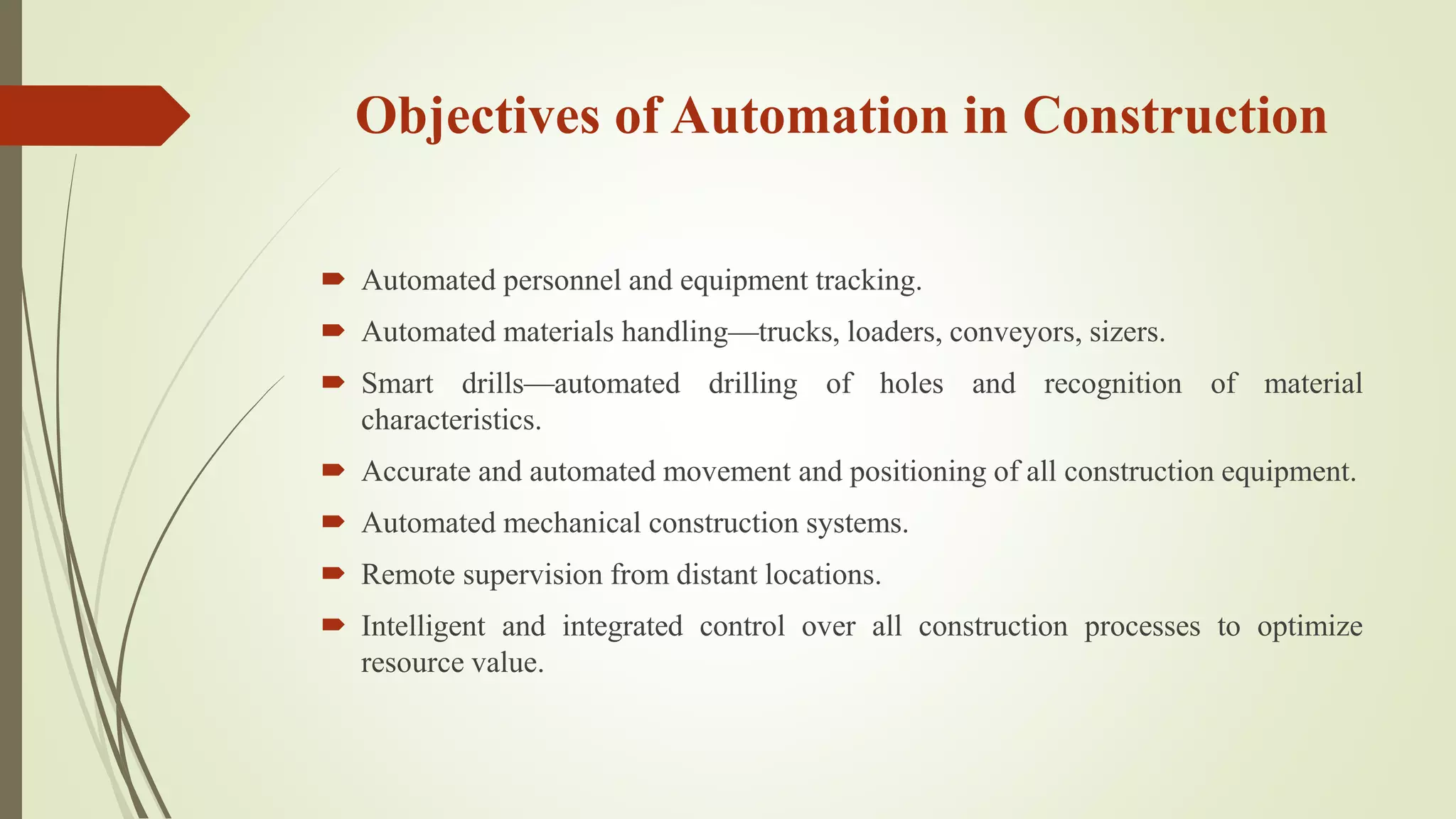 automation in construction | PPTX