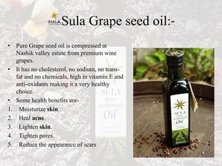 Sula vineyards ppt | PPTX