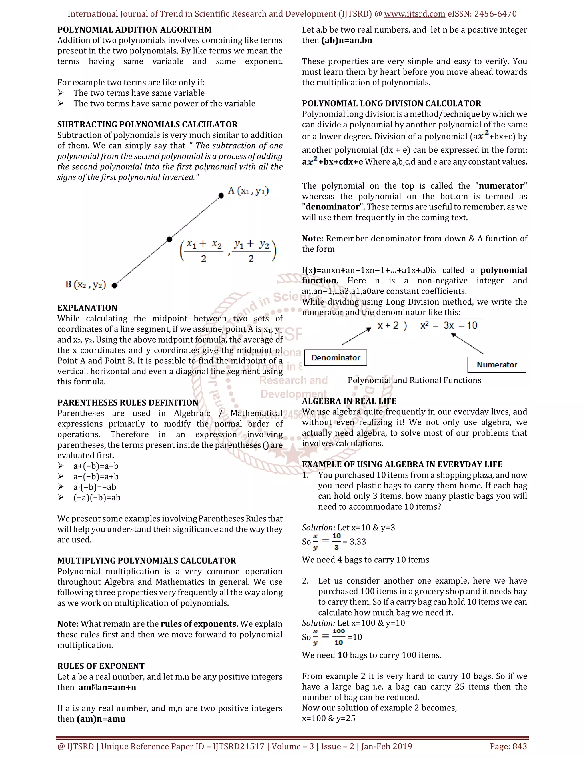 Algebra in Real Life | PDF