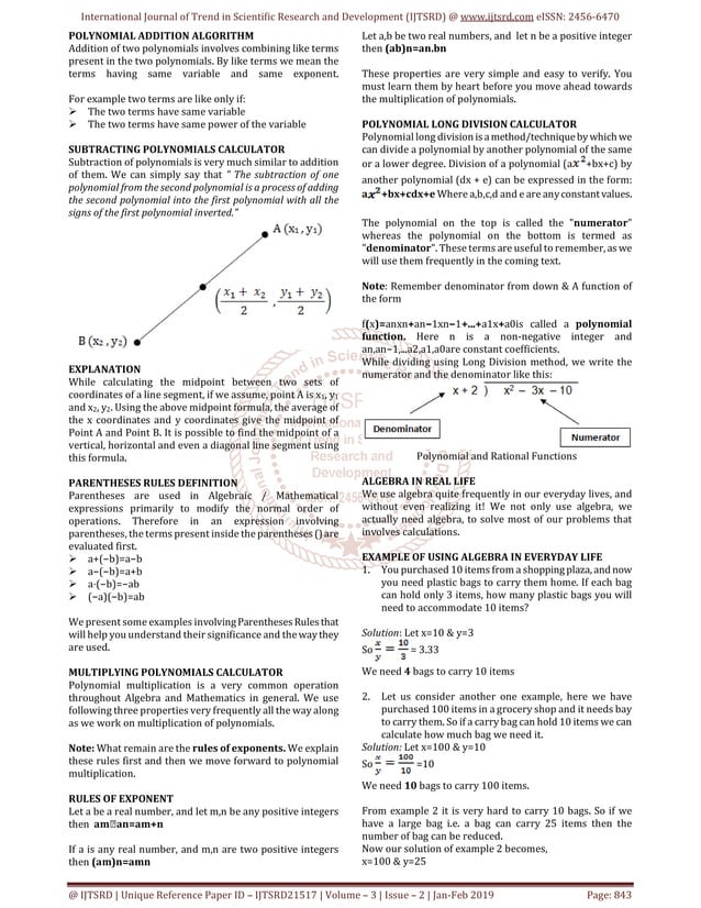 Algebra in Real Life | PDF