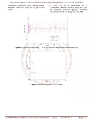 Exponential State Observer Design for a Class of Uncertain Chaotic and ...