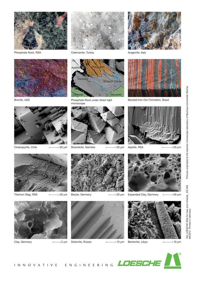 Loesche Mills for ores and mineral | PDF | Geology | Science