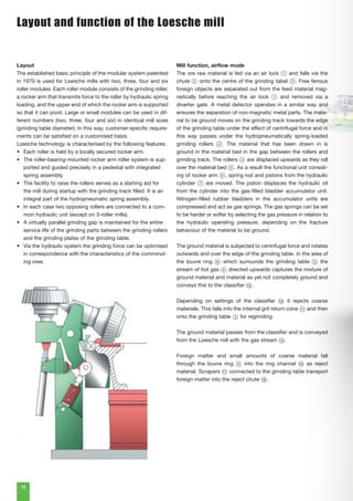 Loesche Mills for ores and mineral | PDF