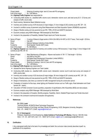 CV of Yogesh Final | DOC | Civil Engineering Industry | Industries