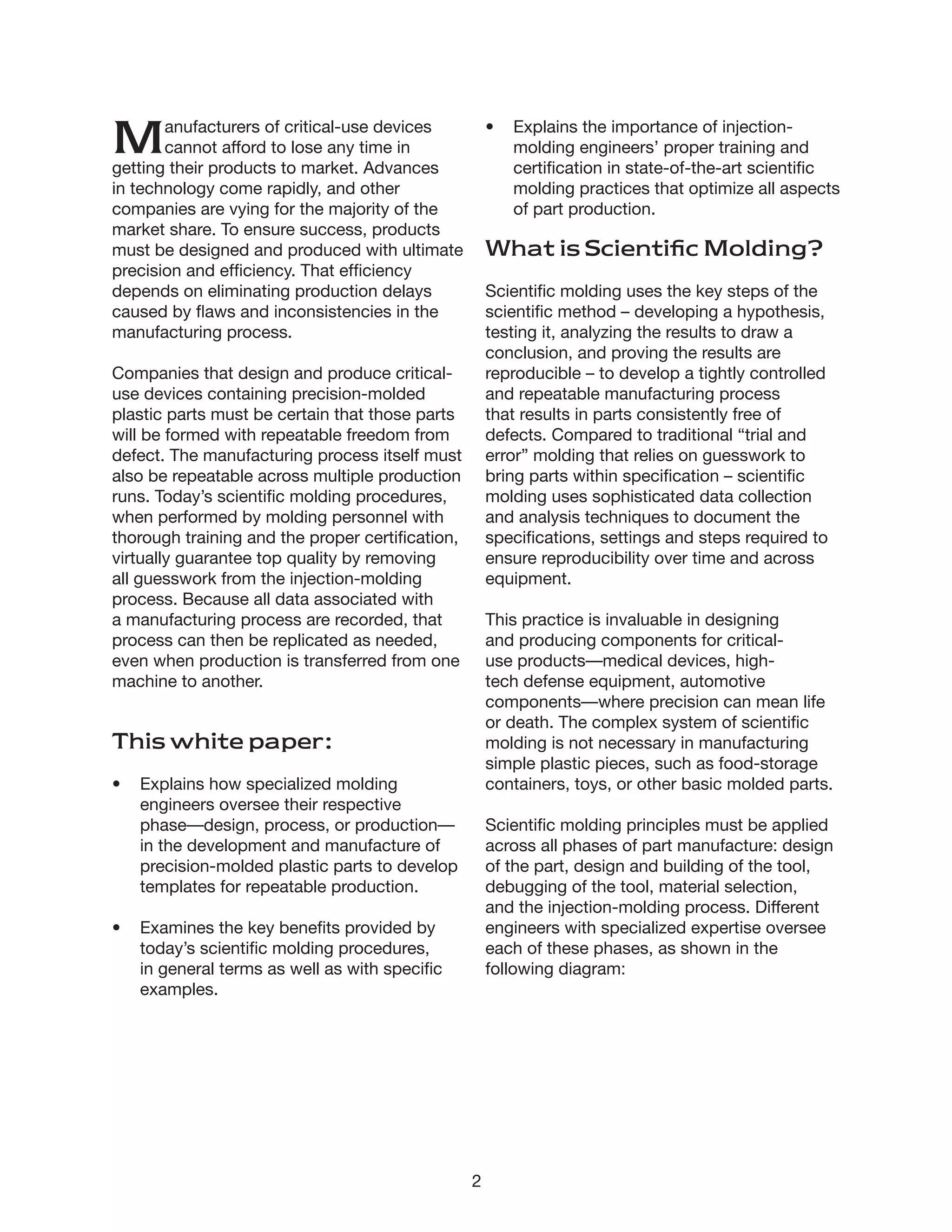 Scientific Molding Whitepaper | PDF