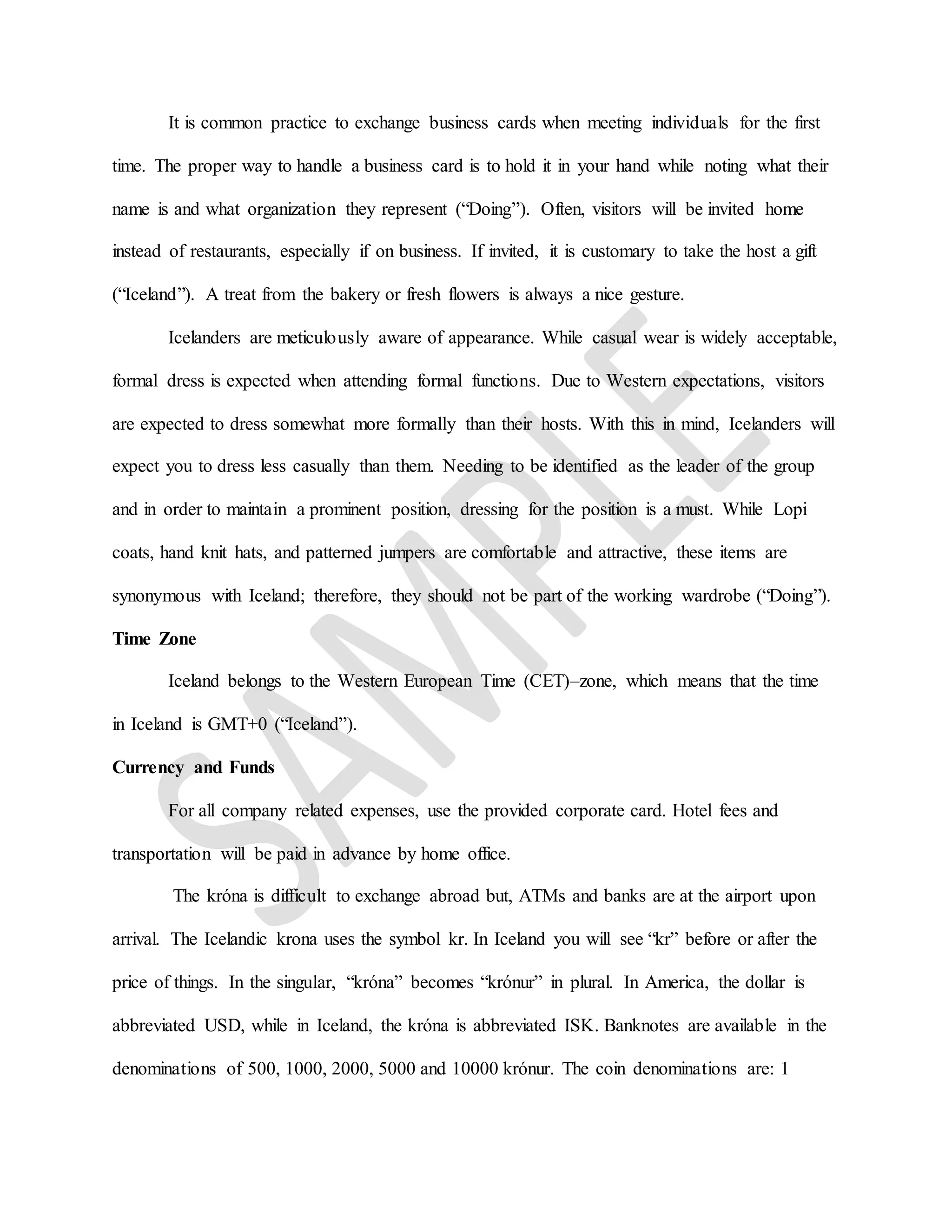 Event Planning Sample | PDF