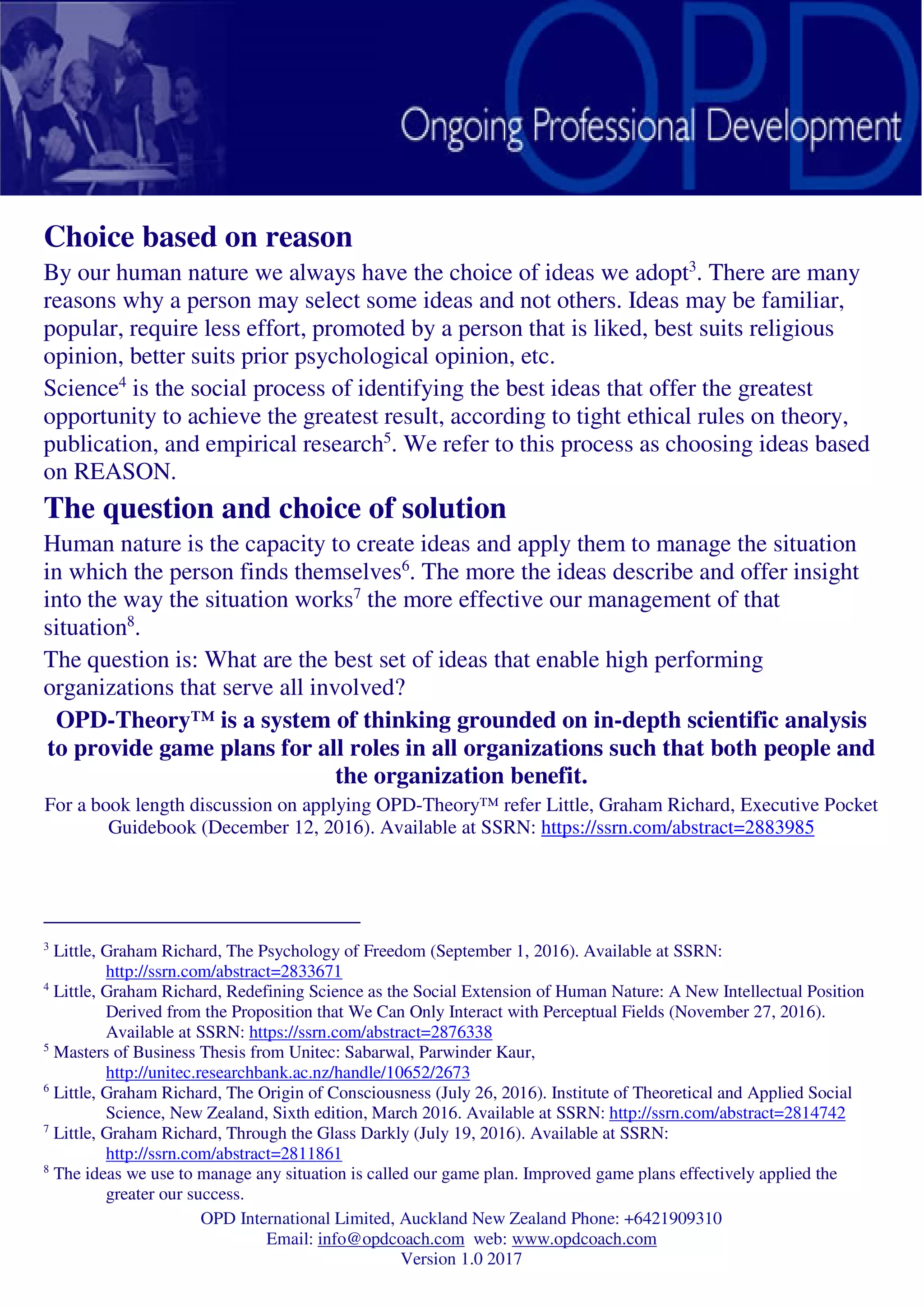 0 1 OPD-Theory system overview | PDF