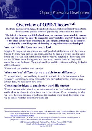0 1 OPD-Theory system overview | PDF