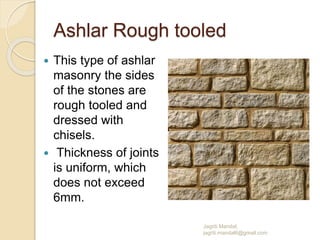 stone work presentation common to knowlege | PPTX