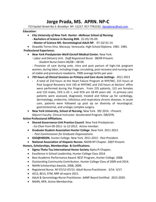 Jorge Prada Resume | DOC