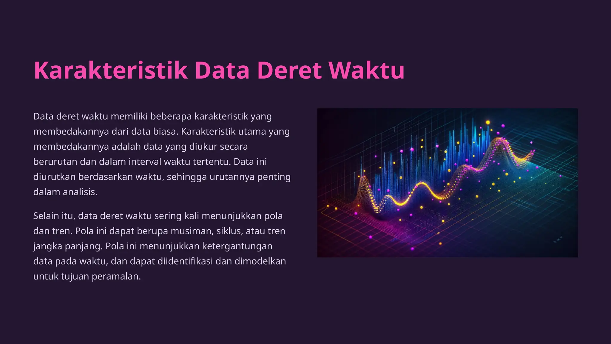 Analisis deret waktu-Time series forecasting | PPTX