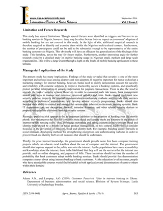 Adoption triggers and barriers of mobile banking services in nigeria | PDF