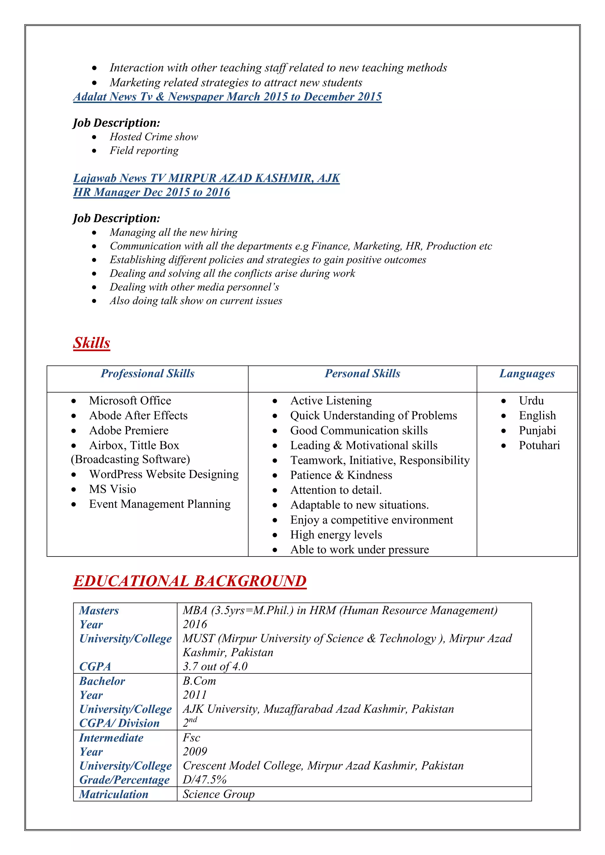 Full cv | PDF | Resume Writing and Advice | Job Search