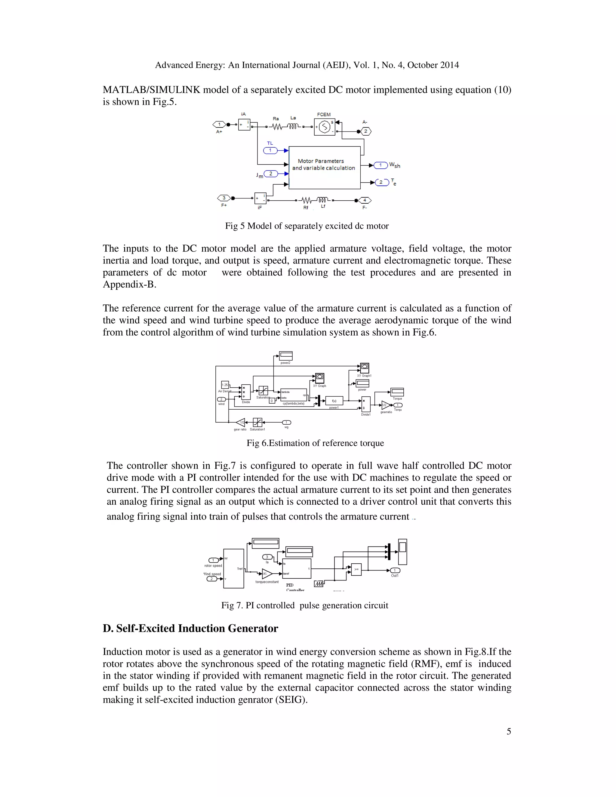 Design And Development Of Wind Turbine Emulator To Operate With 1 5kw Induction Generator Pdf