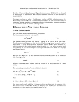 DESIGN AND DEVELOPMENT OF WIND TURBINE EMULATOR TO OPERATE WITH 1.5KW INDUCTION GENERATOR | PDF