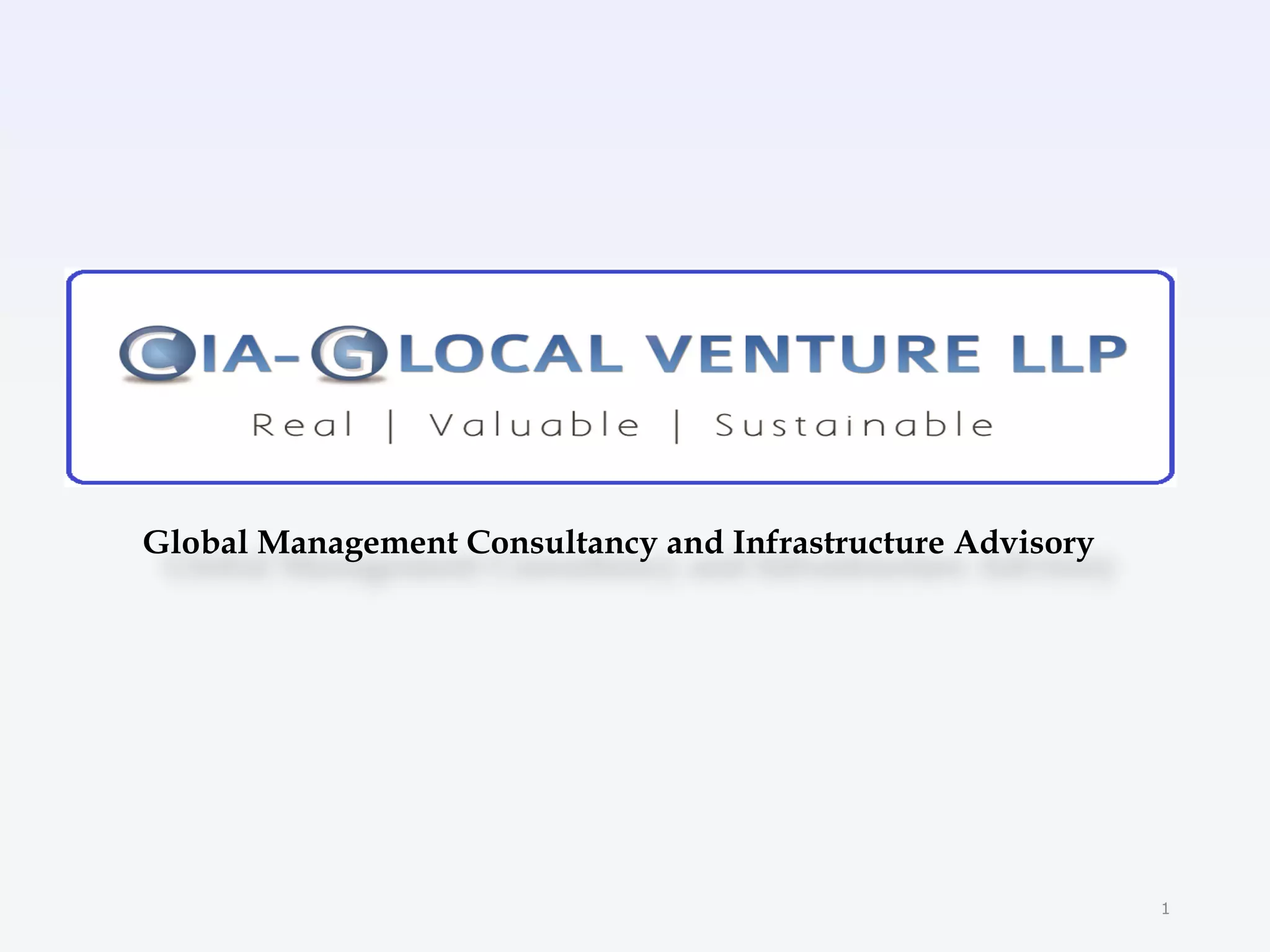 CIA-GLOCAL VENTURE LLP | PPT