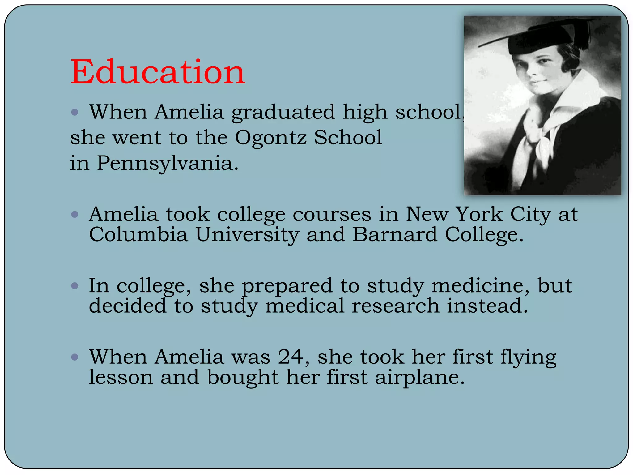 15 amelia earhart | PPTX