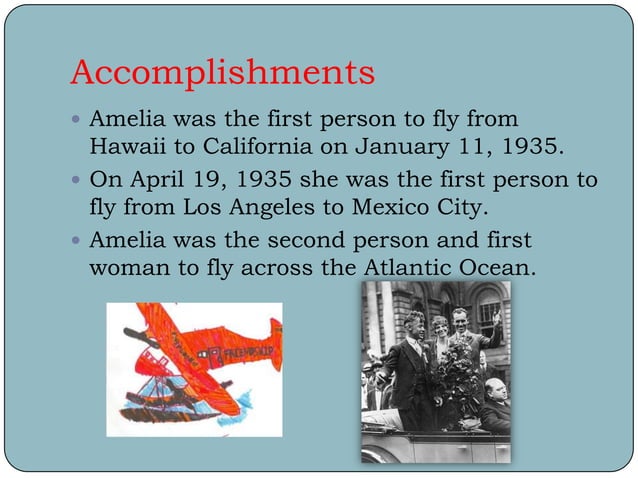 15 amelia earhart | PPT