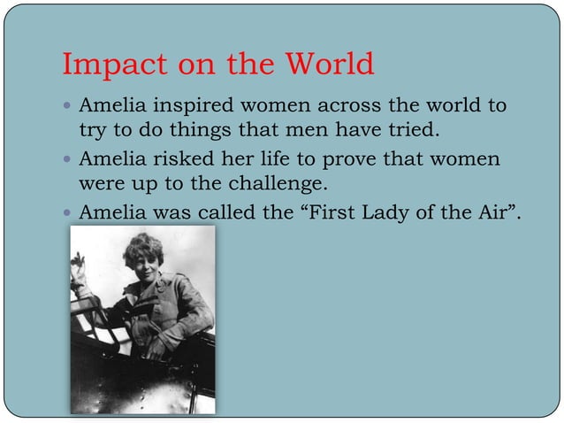 15 amelia earhart | PPT