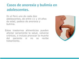 Nutrición y Trastornos de la alimentación | PPT
