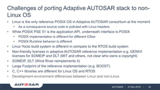 Mixed-critical adaptive AUTOSAR stack based on VxWorks, Linux, and virtualization | PDF