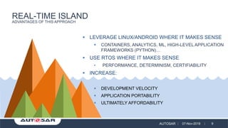 Mixed-critical adaptive AUTOSAR stack based on VxWorks, Linux, and ...