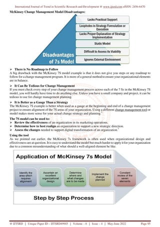 Mckinsey 7s Model Example