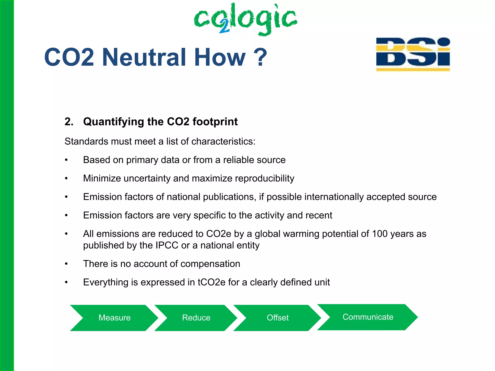 CO2 Neutraliteit of de PAS 2060 Standaard | PDF