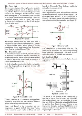 Arduino Controlled Wild Animal Repellent System for Use in Farming | PDF