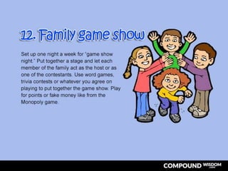 15 Awesome Fun Friday Date Night Ideas for a Family | PPTX