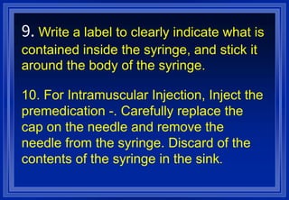 CALCULATING AND DRAWING UP OF ANESTHETIC DRUGS | PPT