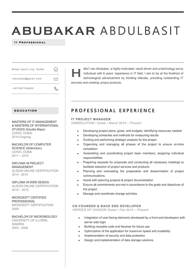 ABUBAKAR ABDULBASIT | PDF