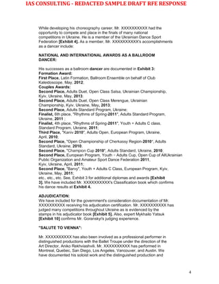 Wk Sample - redacted O-1B 2nd RFE Response 10.22.16